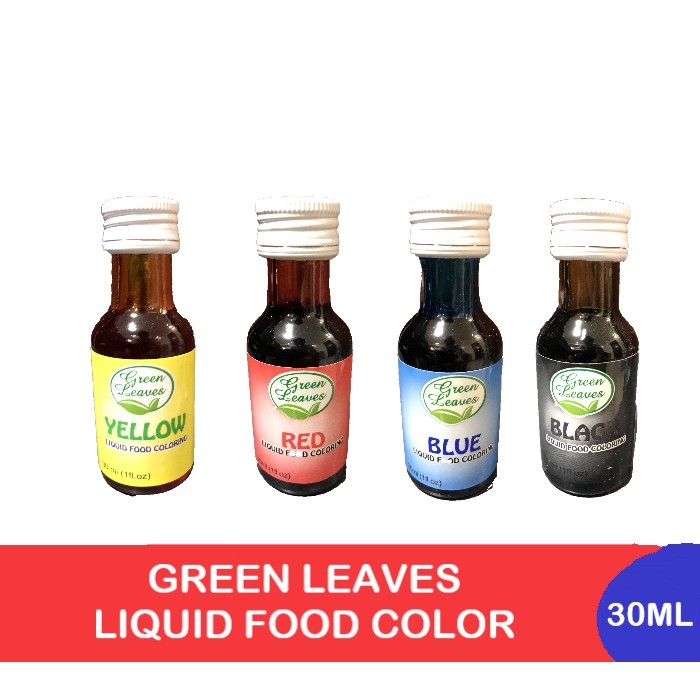 Green Leaves Liquid Food Color 30ML | Shopee Philippines