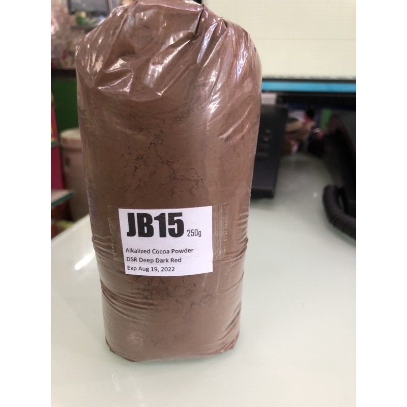 JB15 DSR or JB800 Alkalized Cocoa Powder 250g deep dark red JB 15 ...