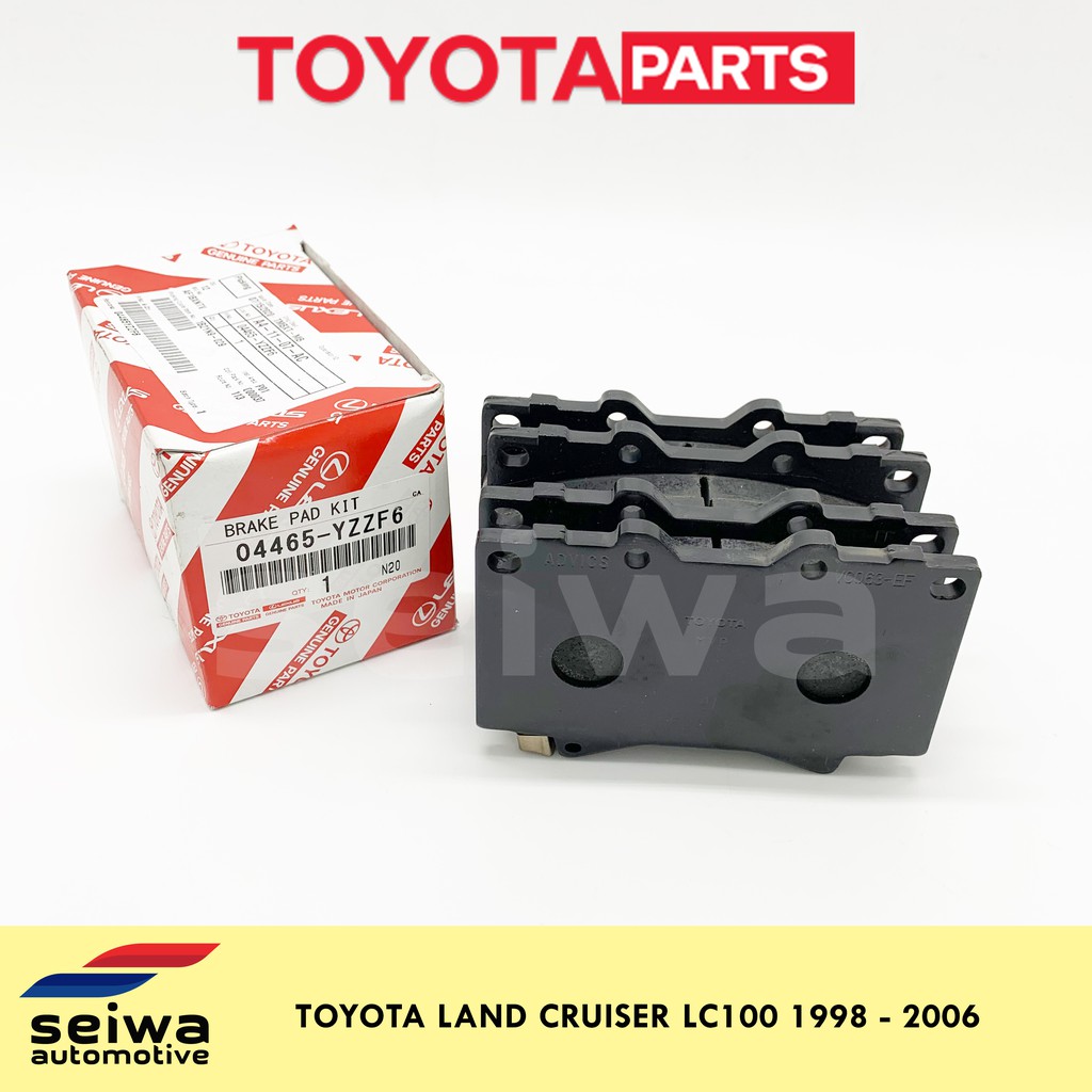 [1998 - 2006] Toyota Land Cruiser LC100 Brake Pads Front - Toyota Auto ...