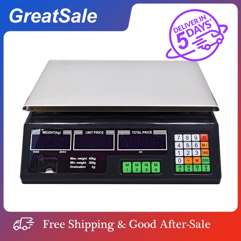GreatSale Professional Kitchen Weighing Scales 30kg Multifunction Scale ...