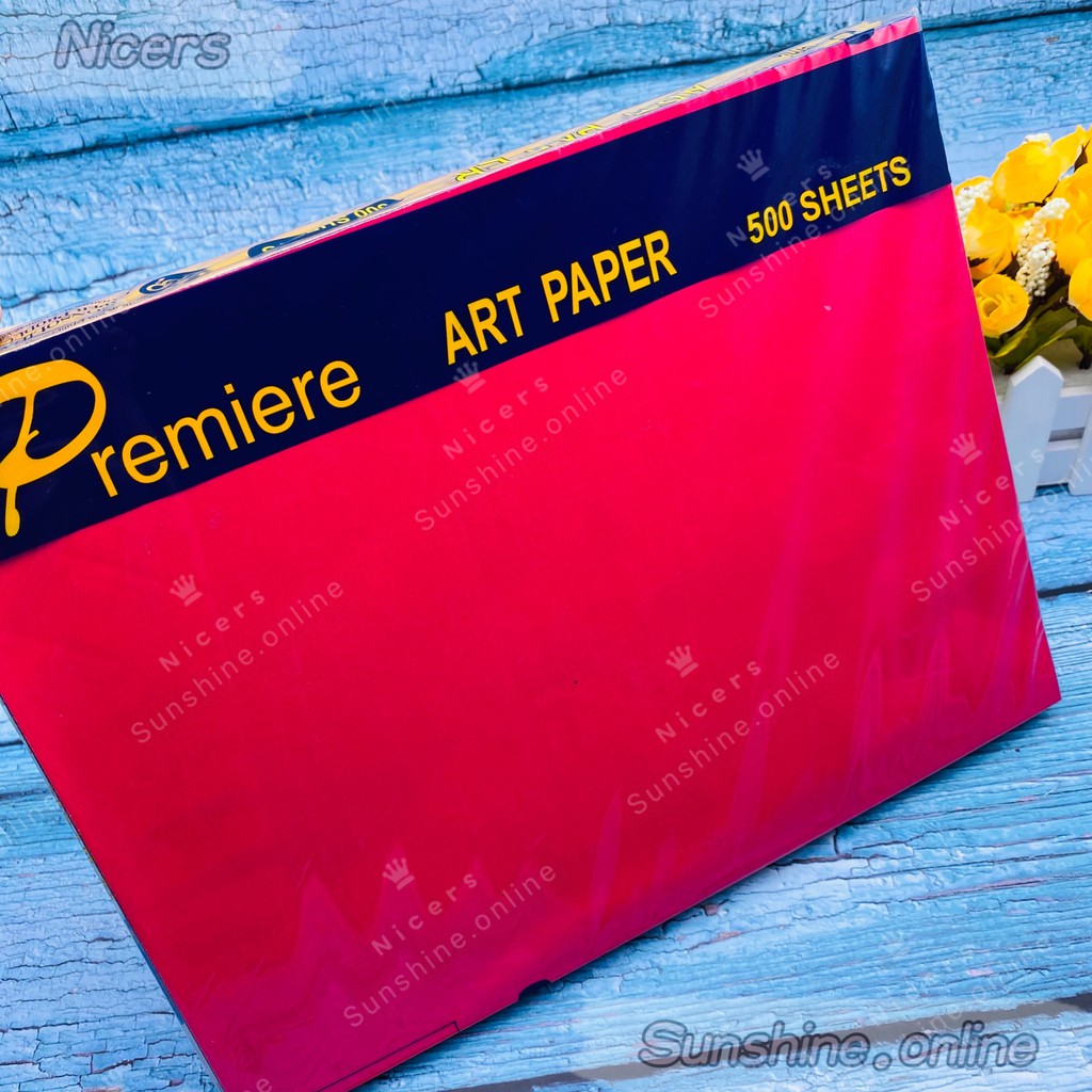 Premiere 8.5"X11" Art Paper Multi-colored paper Letter Size 500sheets ...