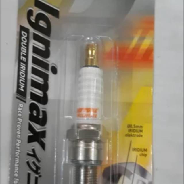 Racing spark plug daytona double iridium klx150 supra jupiterz mio ...