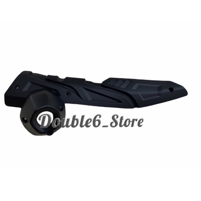 Y16/Y16ZR/ Exciter 155 (Cover Ekzos Paip End Cap Carbon)/Muffler Cover ...