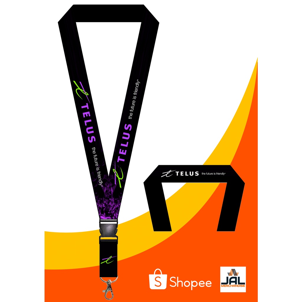 Telus ID lace design / ID lanyard | Shopee Philippines