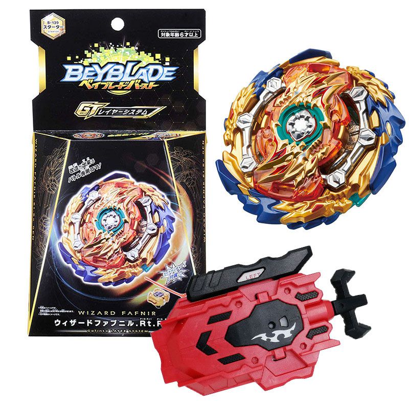 Burst Beyblade New Gt B-139 Starter Wizard Fafnir Rt Rs With Toy ...