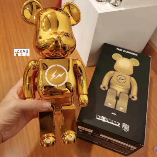 ﹍Bearbrick - Hiroshi Fujiwar@ Flash Ver. 400% 28cm Gear Joint ...