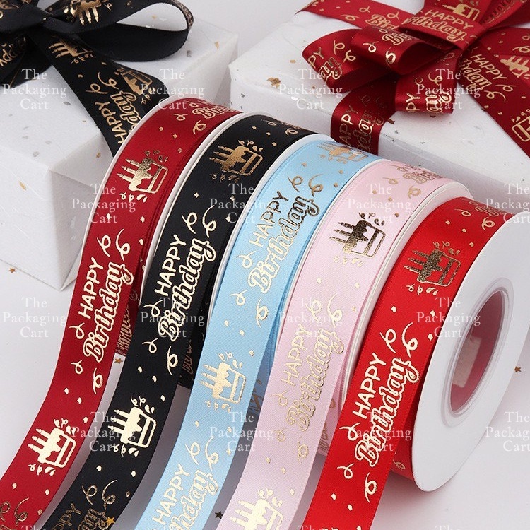 Happy Birthday Ribbon Gift Box Packaging Theme TPC | Shopee Philippines