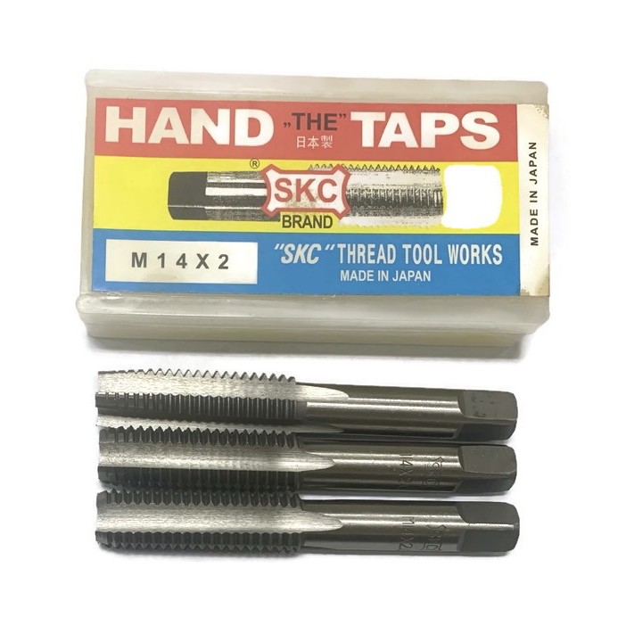 SKC 3 pc. Hand Tap Set M14x2.0 Made in Japan | Shopee Philippines
