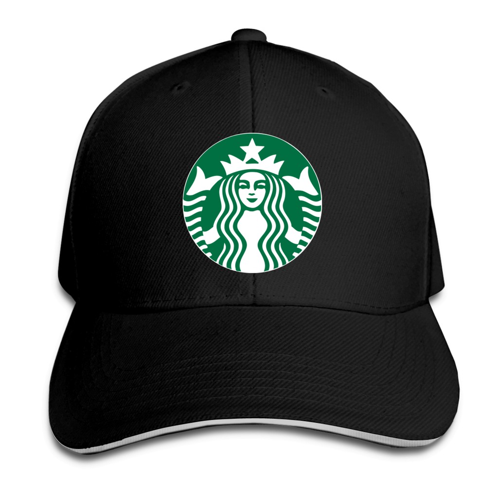 Starbucks logo Adjustable Snapback Baseball Cap | Shopee Philippines