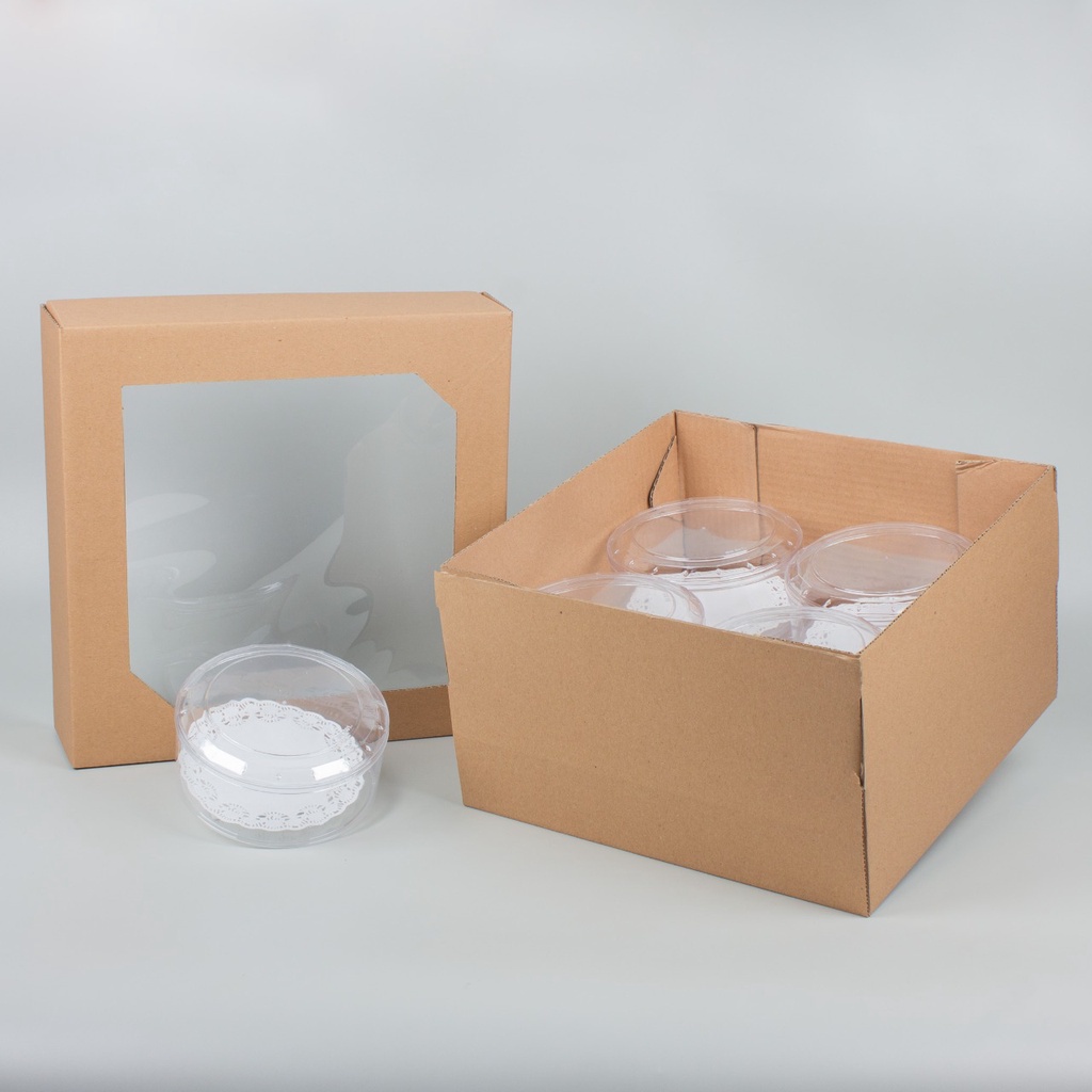 Mika Cake Box Tart Box Hampers Packaging Cake Box Parcel GiftBox Parcel ...