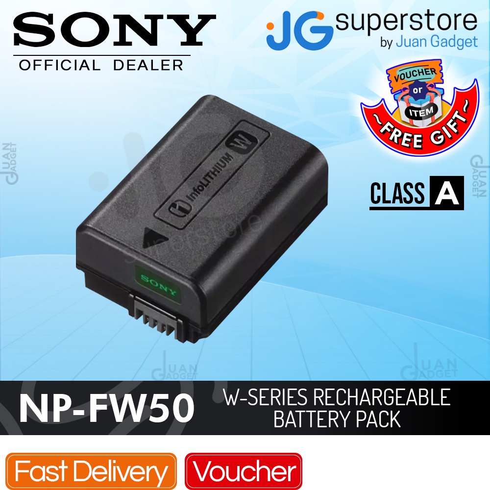 Pxel Sony NP-FW50 Class A W-Series Camera Rechargeable Battery Pack ...