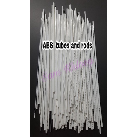 ABS tubes and rods 5pcs pack 25cm | Shopee Philippines