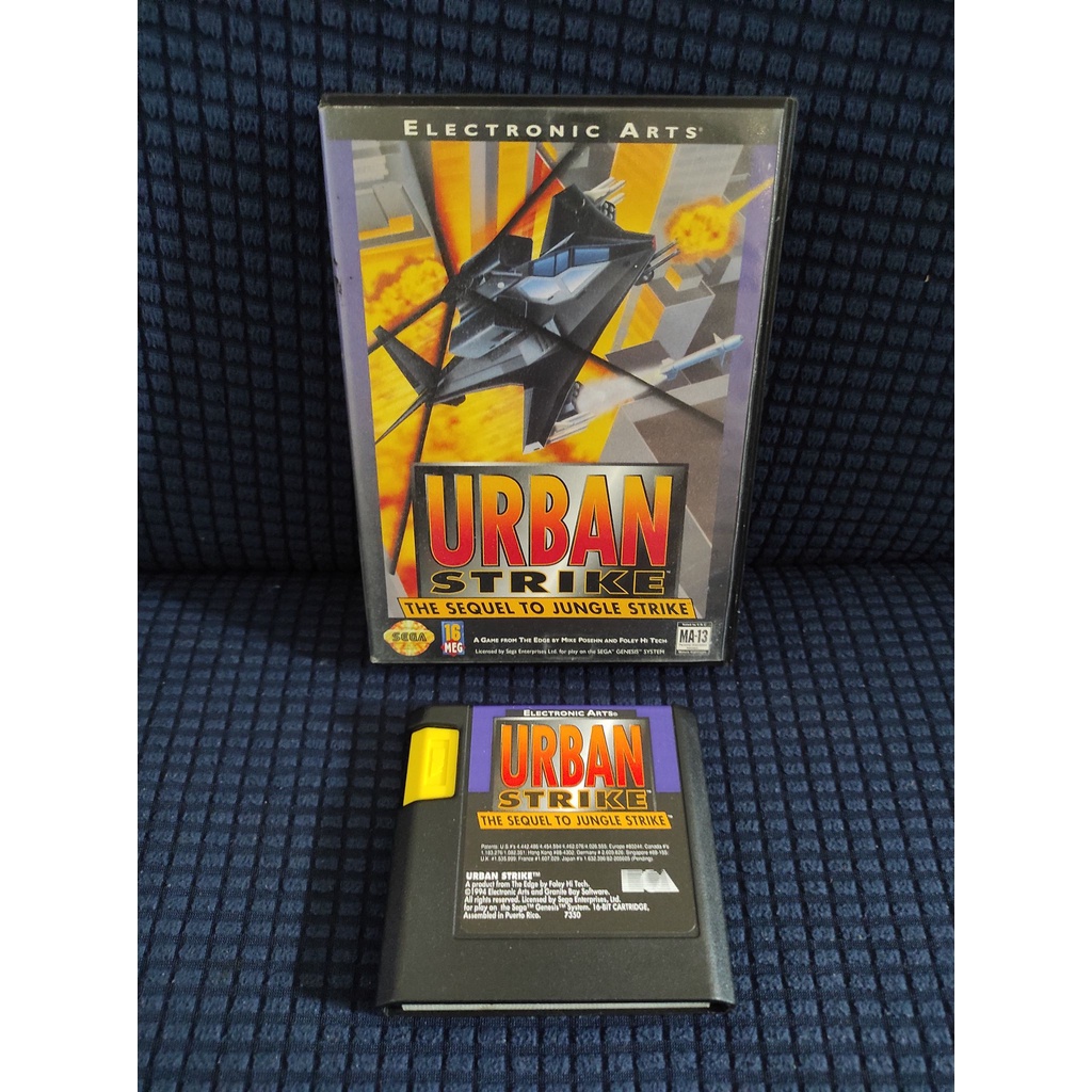 Urban Strike Sega Genesis Game Cart | Shopee Philippines