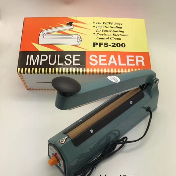 Heavy Duty PFS-200MM Plastic Sealer Impulse Heat Sealer Plastic Bag ...
