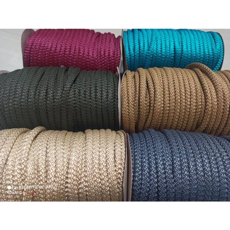 Round Cord/Rope 8mm 5yds/10yds | Shopee Philippines
