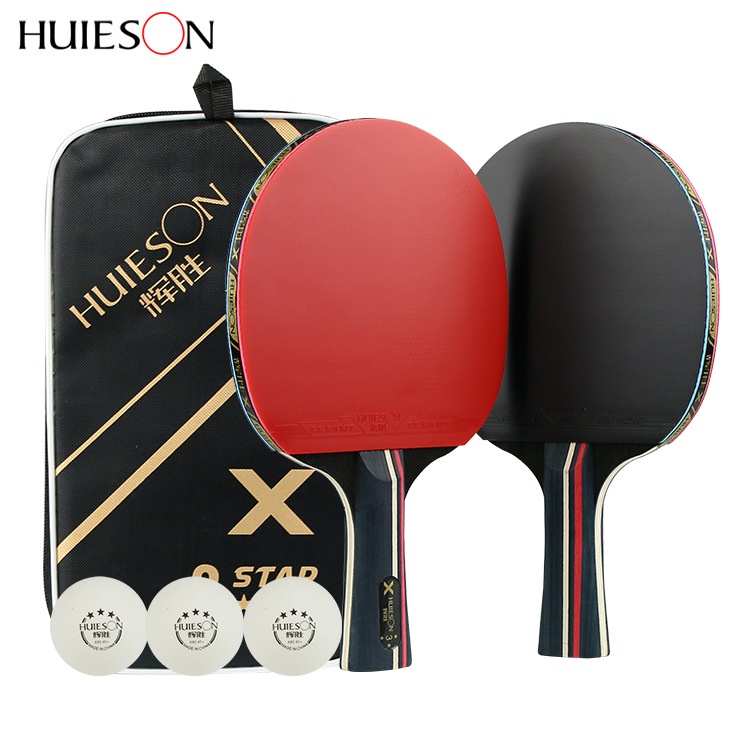 Huieson 2pcs Table Tennis Racket Ping Pong Beginner Training Racket ...