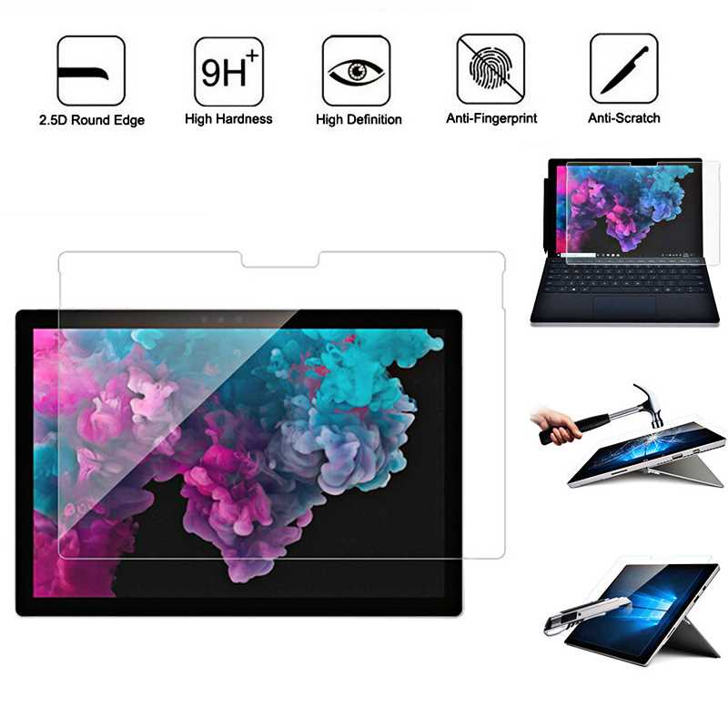 High Definition Tempered Glass Screen Protector For Microsoft Surface ...