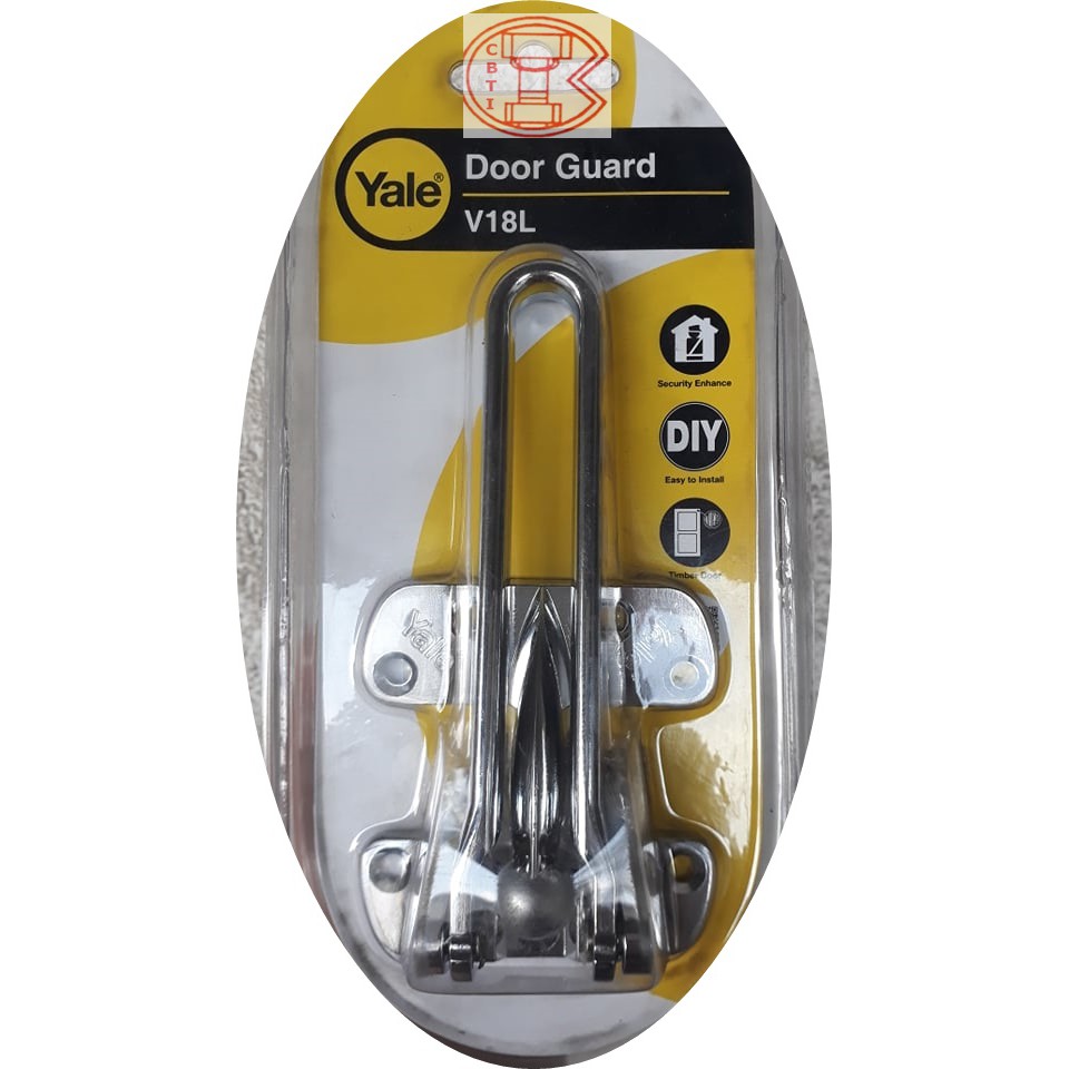 YALE_DOOR_GUARD_CHROMIUM_(PLATED) | Shopee Philippines