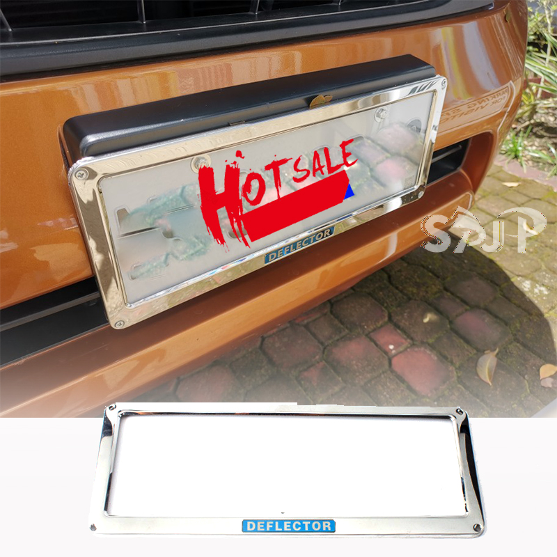 Aluminum alloy license plate frame car plate number cover | Shopee ...