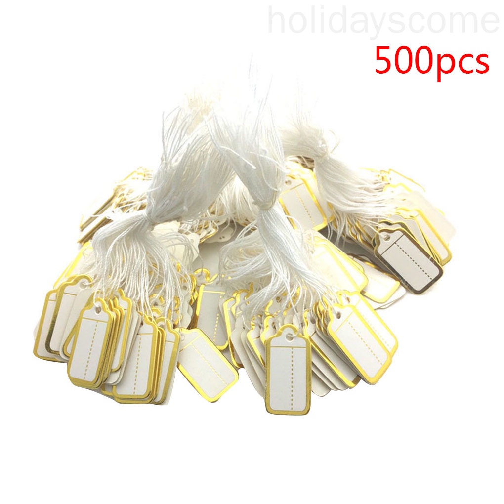 500pcs Price Tags with String Jewelry Clothing Sale Price Display ...