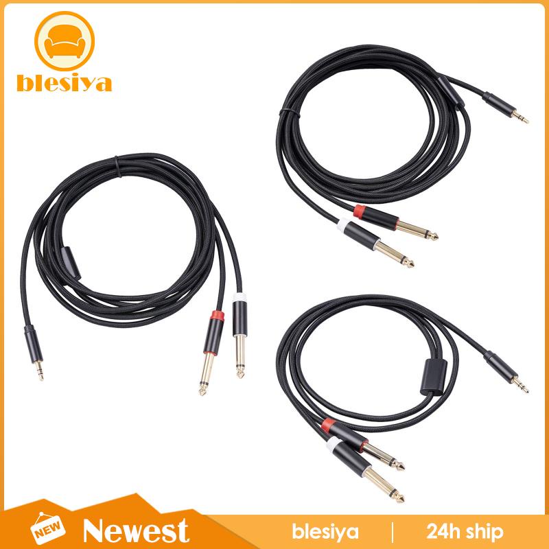 [Welcome] Audio Cables 3.5mm 1/8 TRS to 6.35mm 1/4 TS 3.5mm Stereo Plug ...
