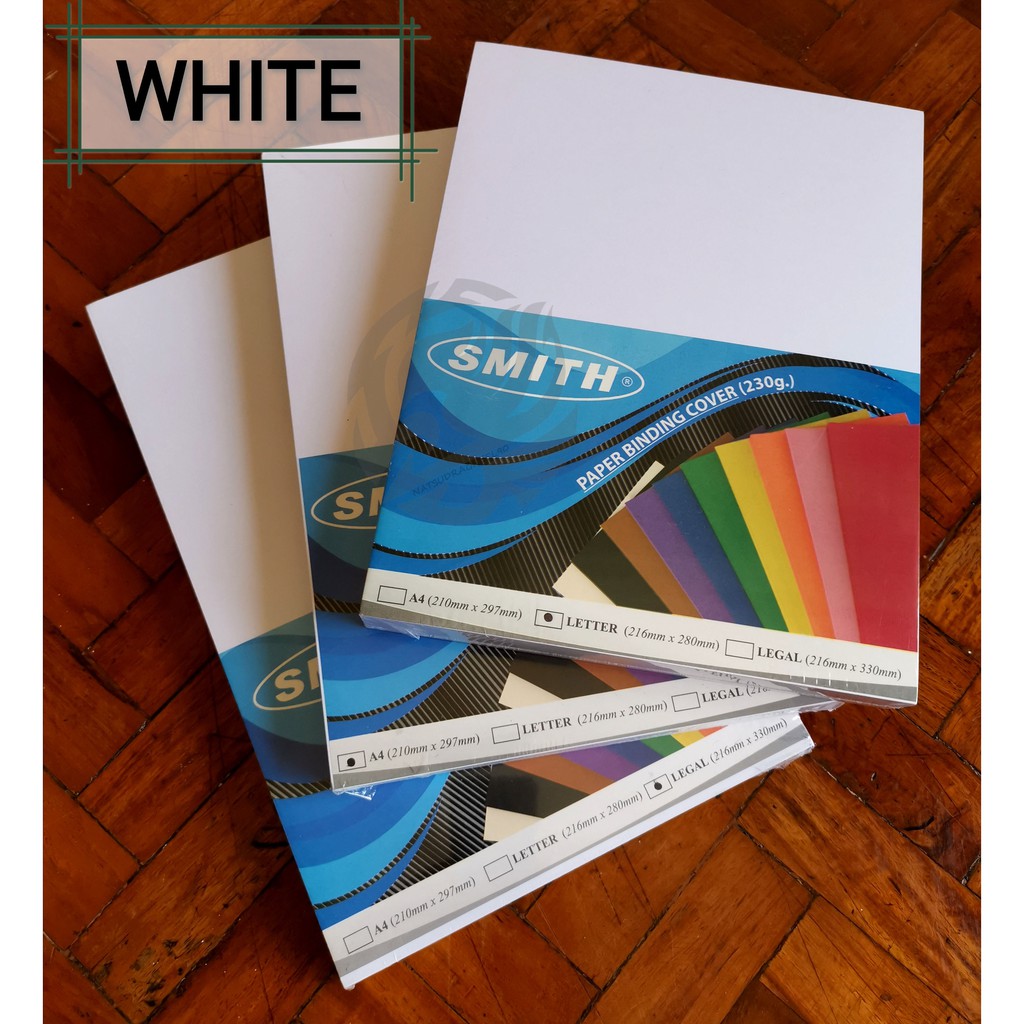 Paper Binding Cover [230GSM] | Shopee Philippines