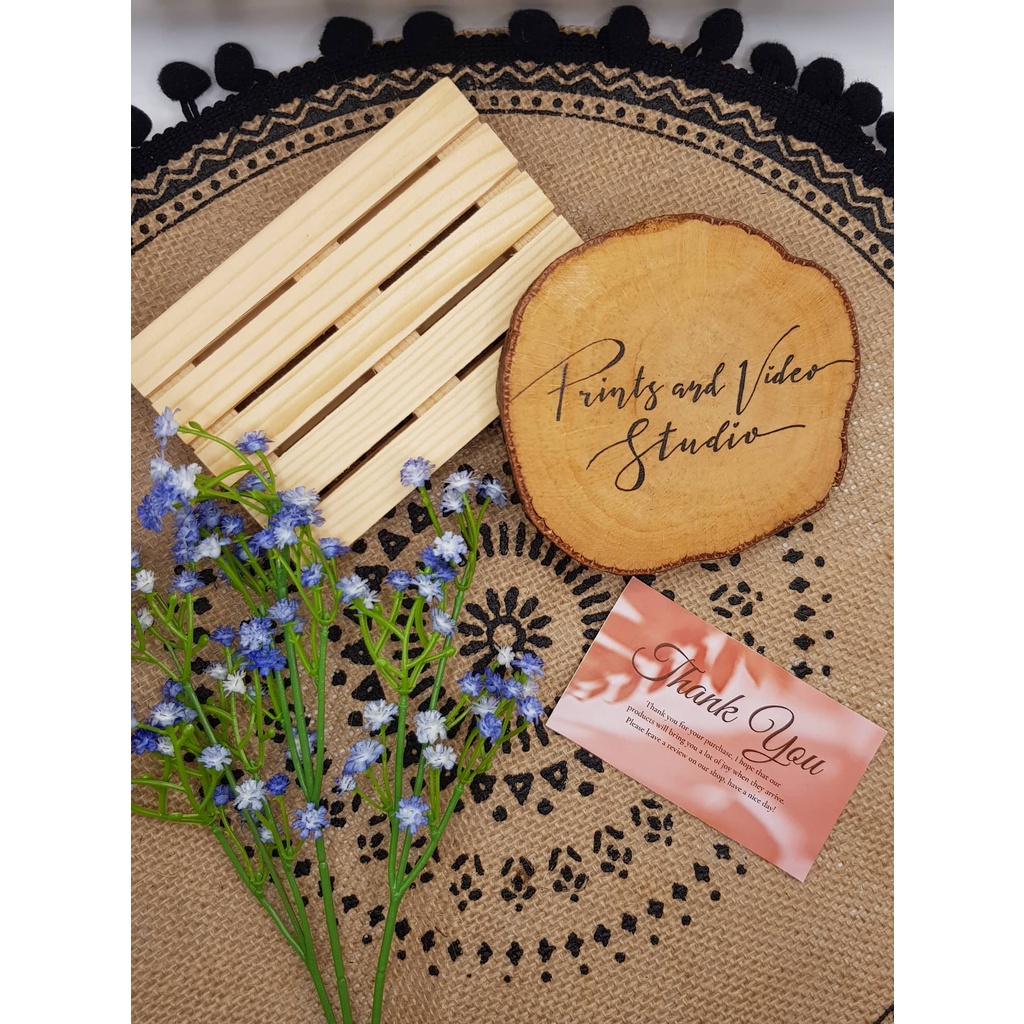 Design #12: Minimalist 25 PCS. "TERNO" Thank you cards & stickers for ...