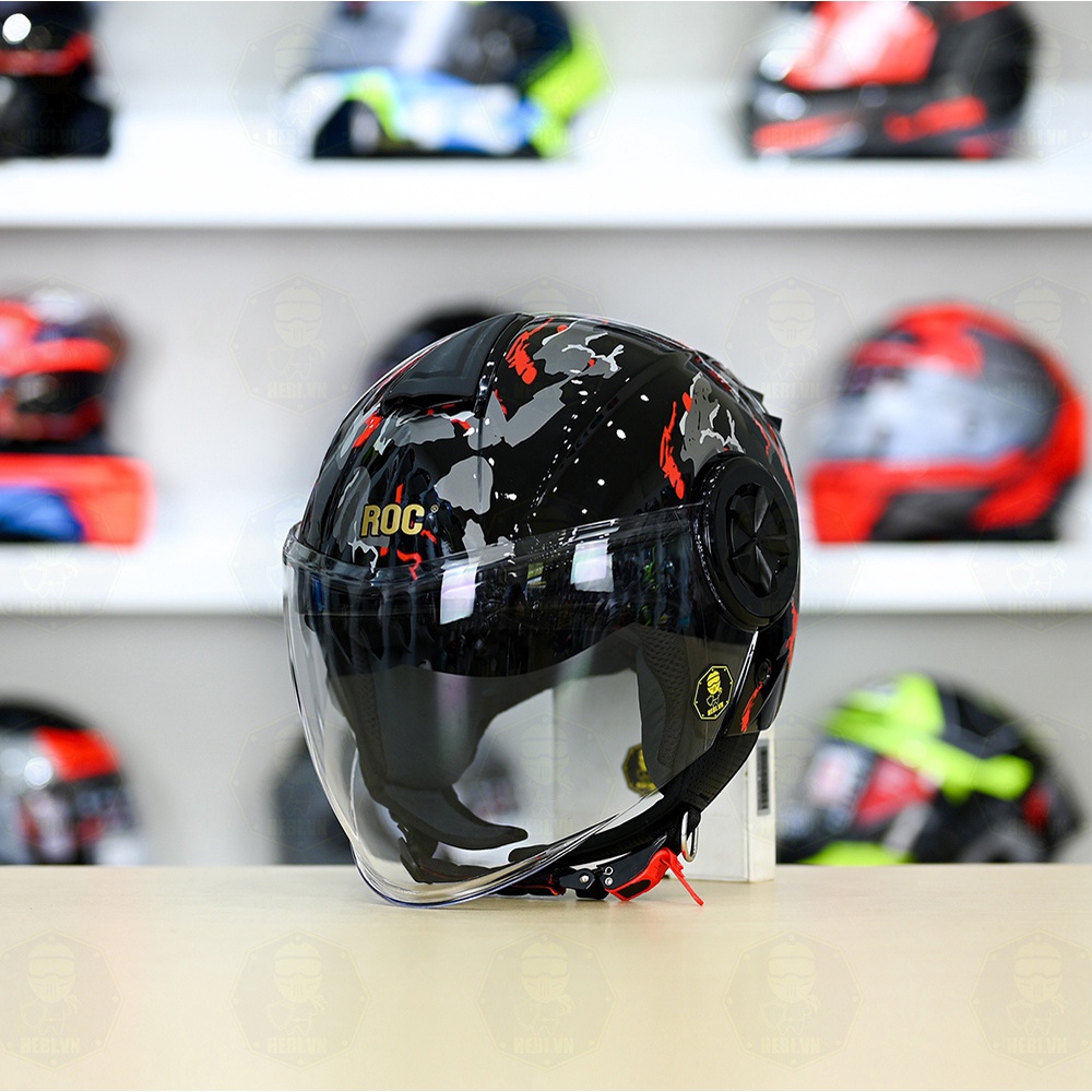 ROC 06 V7 Glossy Red Camo 3/4 Hat | Shopee Philippines