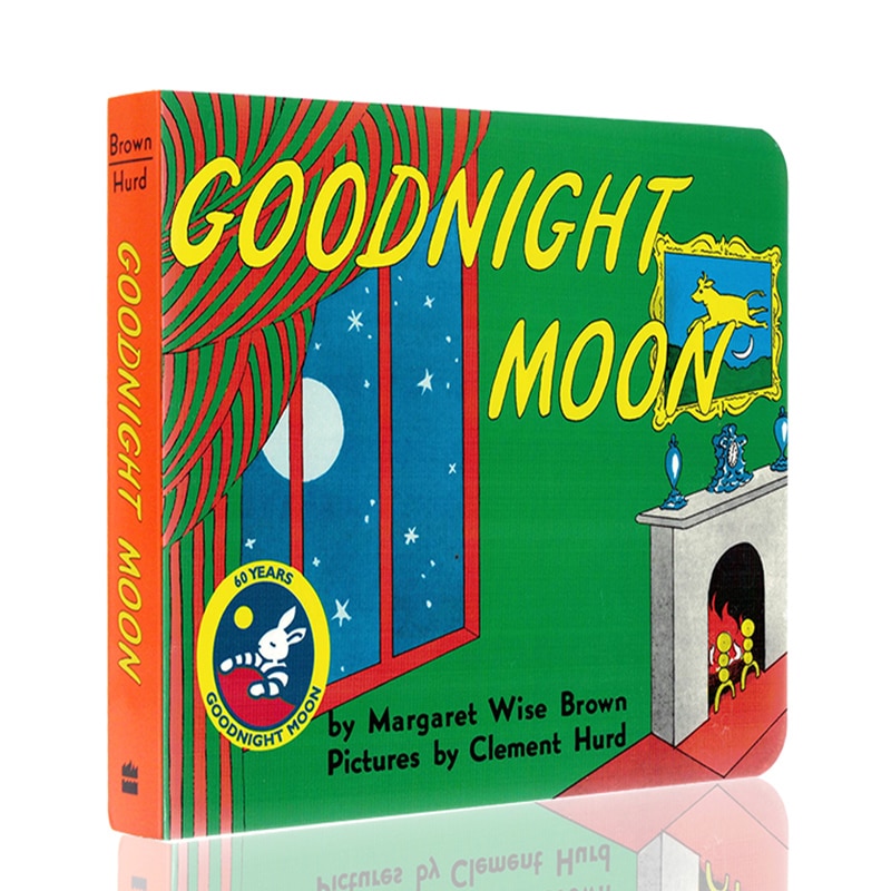Baby Goodnight Moon Board Book English Learning Toys for Children Story ...