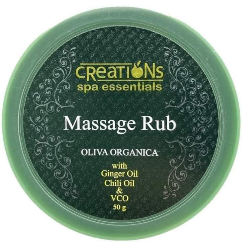 Creations Spa Essentials Massage Rub 50g Shopee Philippines