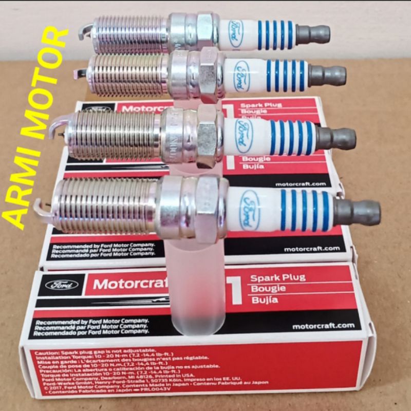 Iridium Spark Plug 1Set Ford Fiesta & Ecosport All Type Genuine Part ...