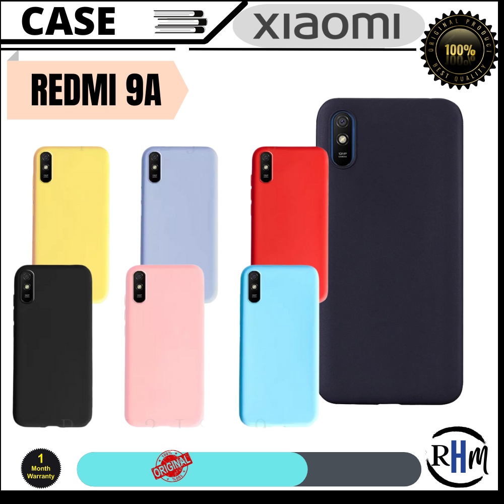 RED MI 9A Case Liquid Silicone Rubber Soft Shell Case RED MI 9A ...