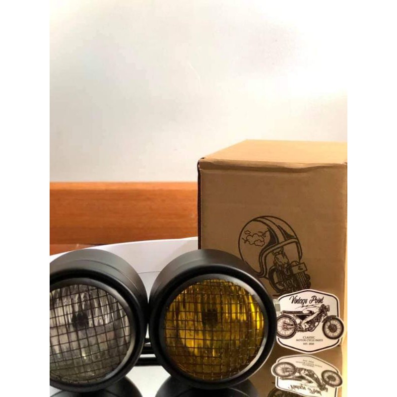Dual headlight for tracker scrambler | Shopee Philippines