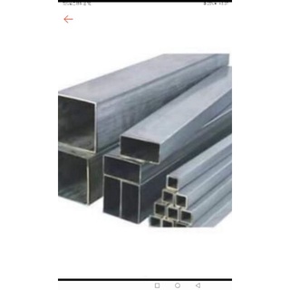 G. I Tubular | Square Tube Makapal 2x2, 2x3, 2x4 1.5mm cut per 1Foot, 1 ...