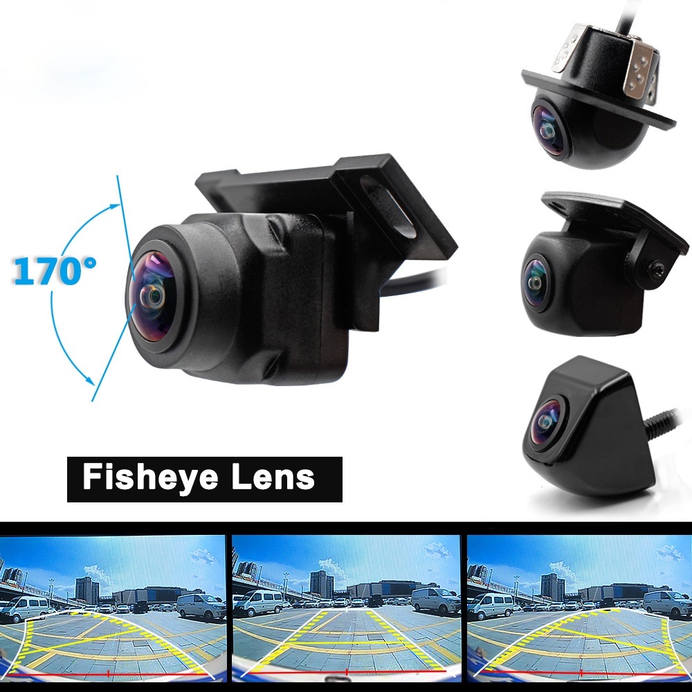 170° Fisheye Lens Intelligent Universal Vehicle Backup Camera Car Rear ...