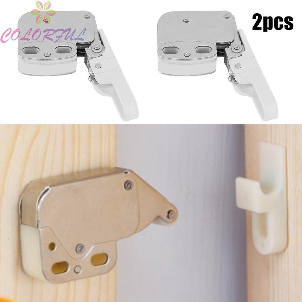 Mini Touch Latch Automatic Spring Catch for Push To Open Cupboard ...