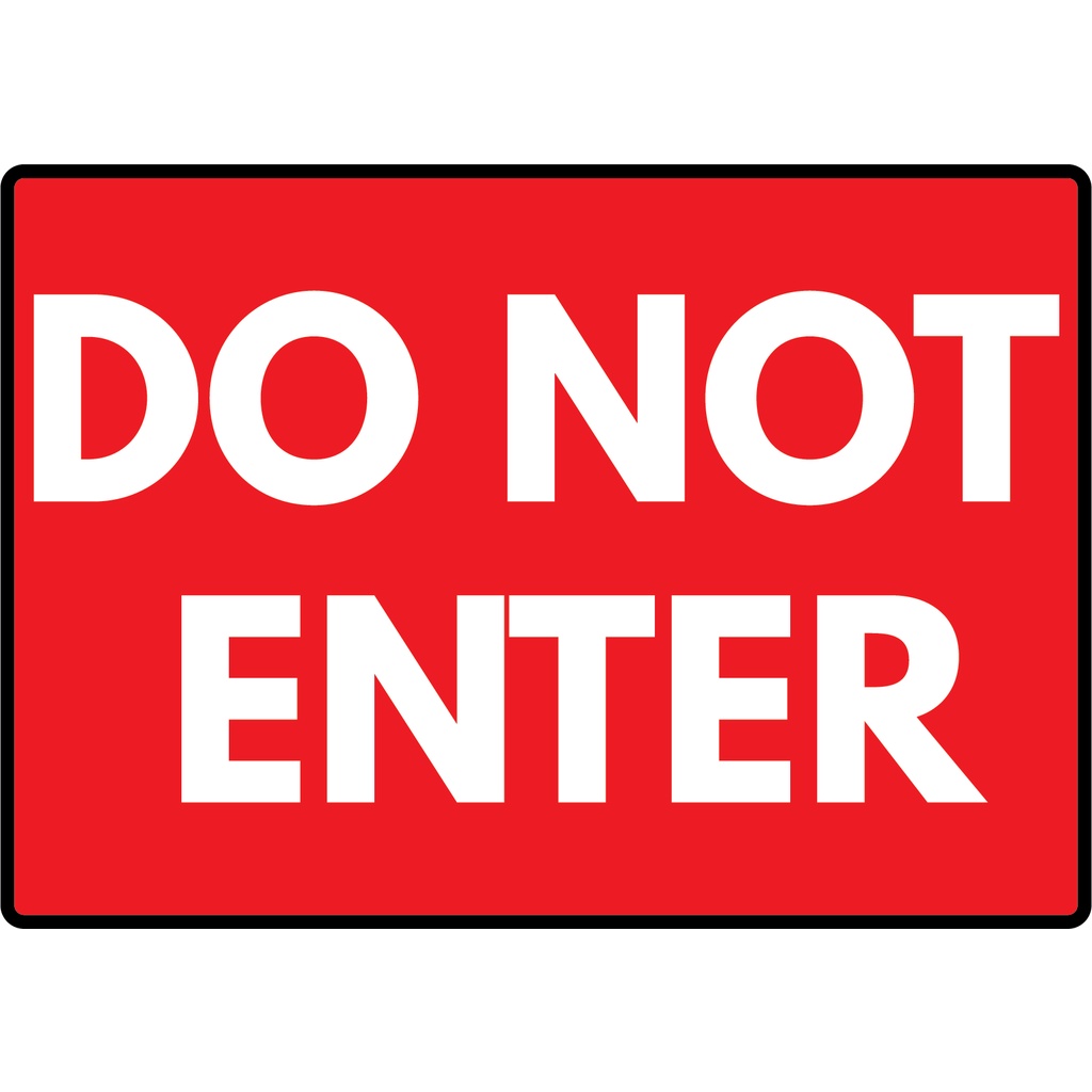 Restricted Area Signs, No Entry, Authorized Personnel Only, No ...