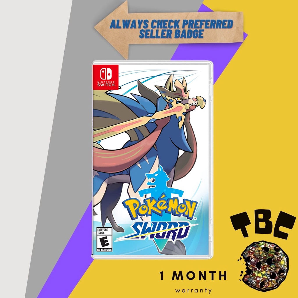 Switch Pokemon Sword - Nintendo Switch [US] | Shopee Philippines