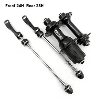 FASTACE Road bike hub sealed bearing Black/Silver 24/28/32/36 hole ...