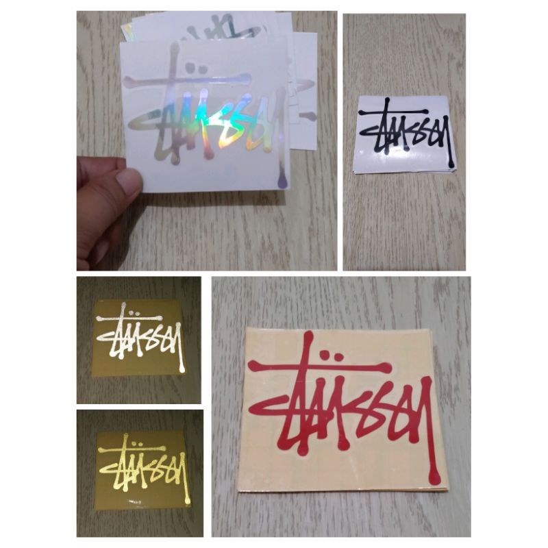 Stussy Sticker cutting Sticker | Shopee Philippines