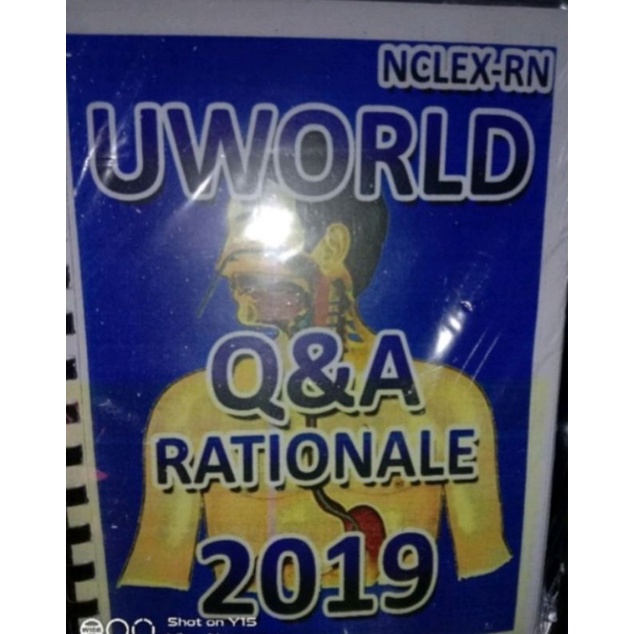 nclex-rn Uworld Q&a 2019/2021 /2021-2022 /2023 | Shopee Philippines