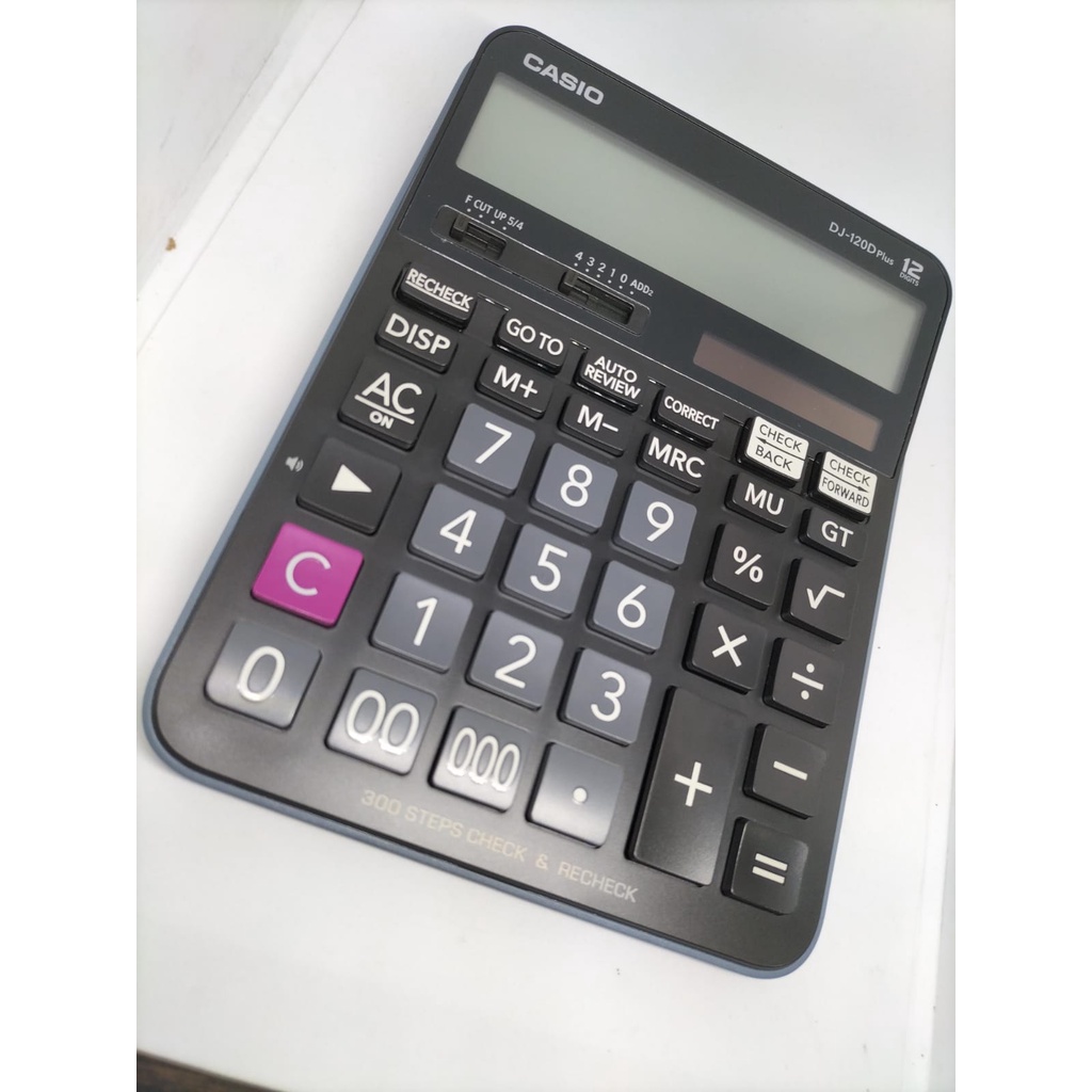Original CASIO Calculator DJ 120D PLUS - ORIGINAL CASIO Calculator - 12 ...