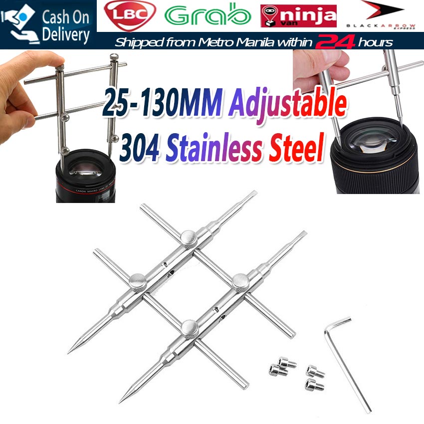 【Fast Delivery】Adjustable Camera Lens Spanner Wrench 3 Tips Flat ...