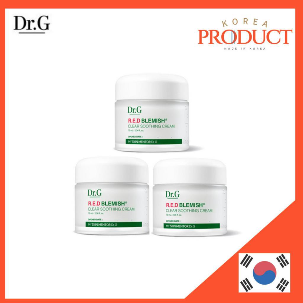 DR.G Red Blemish Soothing Cream 70ml x 3pcs | Shopee Philippines