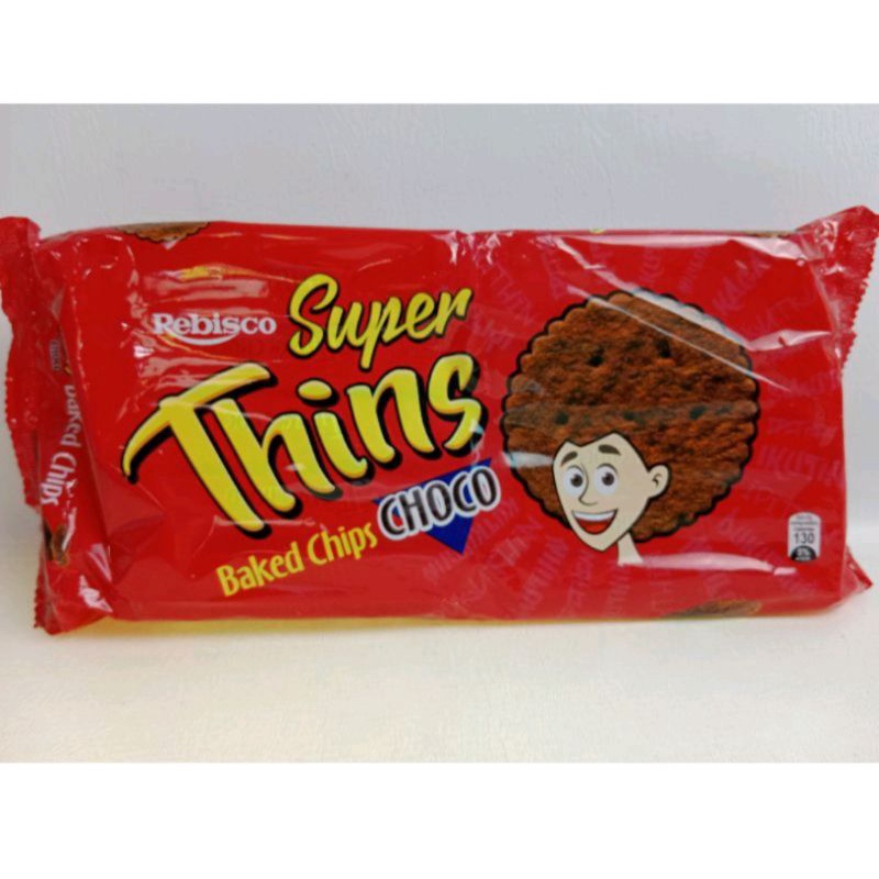 Rebisco Super Thins Baked Chips Choco & Milk 10 x 26g | Shopee Philippines