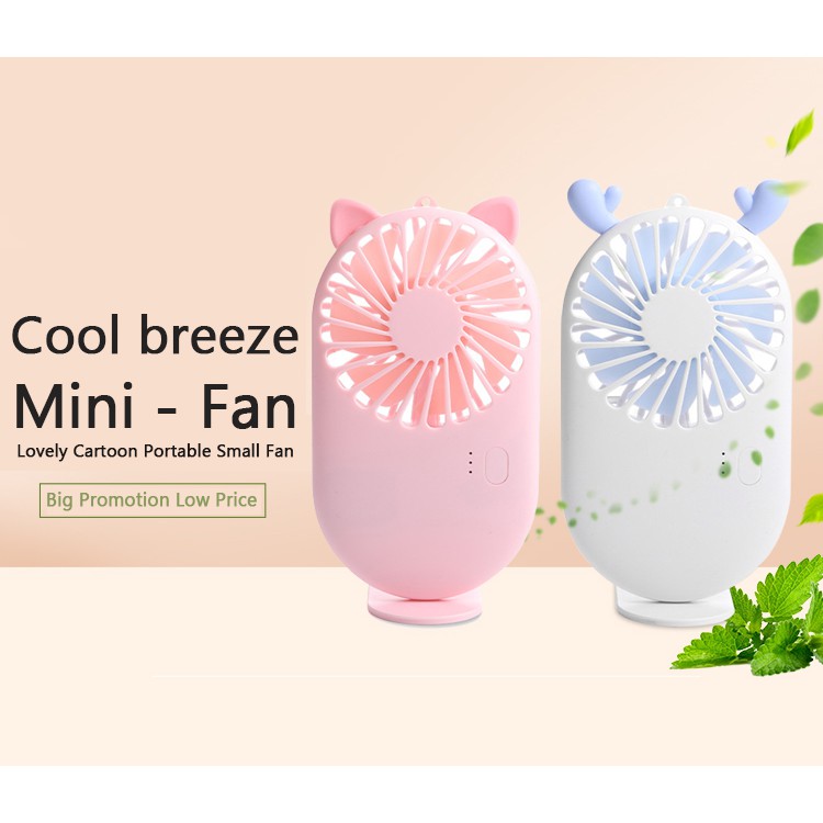 YASE summer fan mini Portable Pocket Fan USB Charging Handheld/Desktop ...