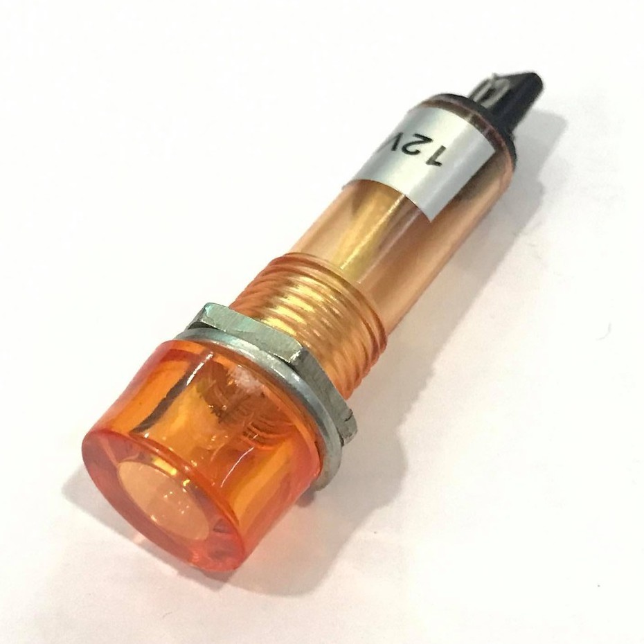 Signal Indicator Dash Light DC 110V Neon Indicator LED Bulbs Orange ...
