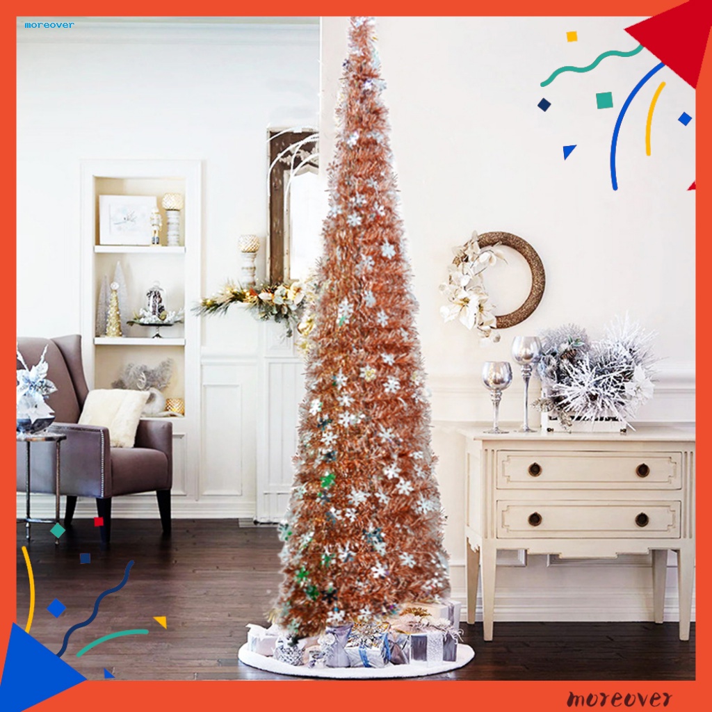 MORE Reusable Collapsible Christmas Tree Party Decor Artificial Xmas ...
