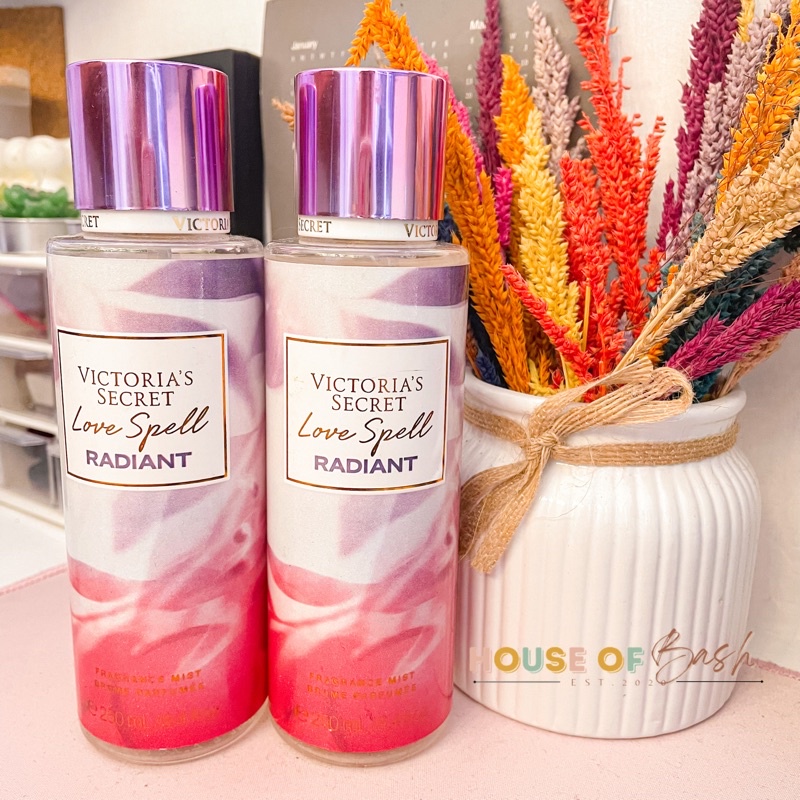 VICTORIA SECRET LOVE SPELL ( Radiant ) 250ml | Shopee Philippines