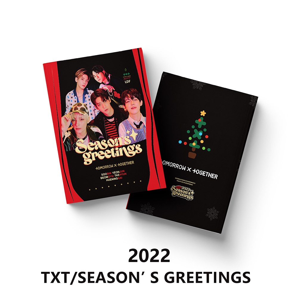 TXT 2022 SEASON 'S GREETINGS Mini Photo Album Photobook | Shopee ...